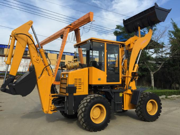 Backhoe Wheel Loader Building Construction Equipment with 2500kg load capacity
